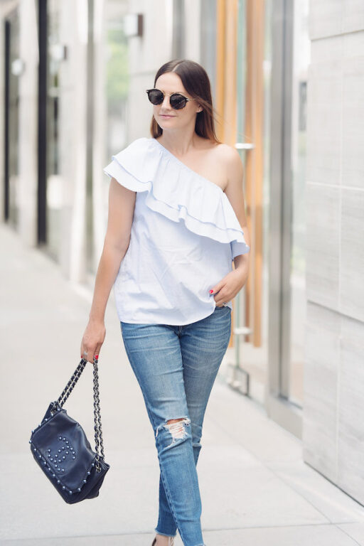 RUFFLE OFF-THE-SHOULDER TREND « HOUSE of HARPER